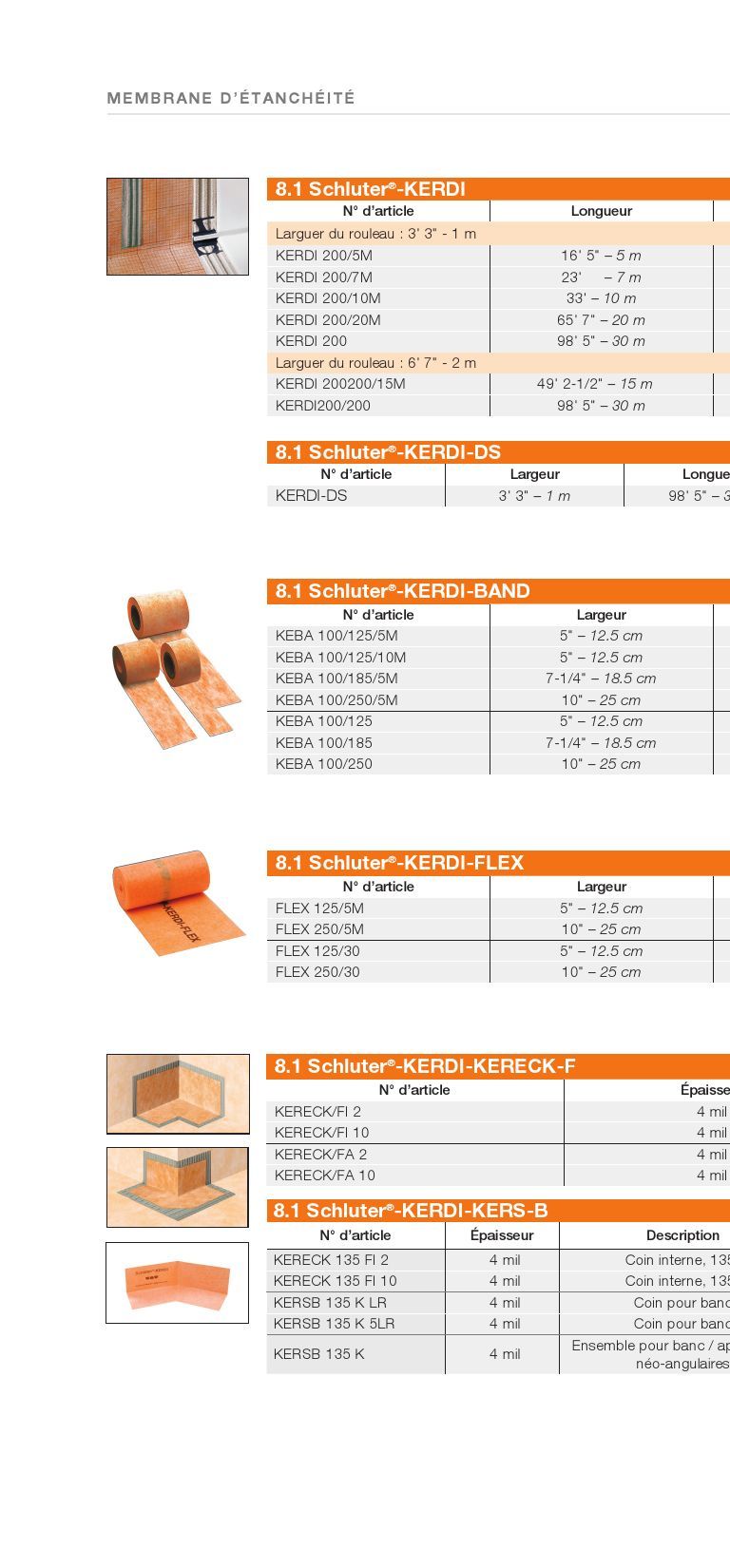 Schluter®-KERDI-FLEX | Étanchéité (KERDI) | Schluter