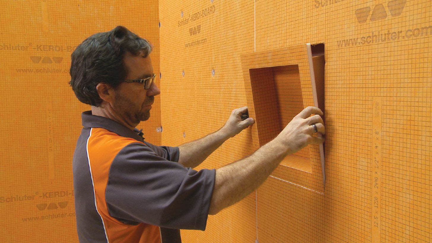 KERDI-BOARD-SN Installation | Schluter
