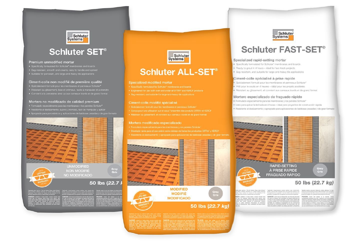 Schluter® Thin-set Mortar | Schluter