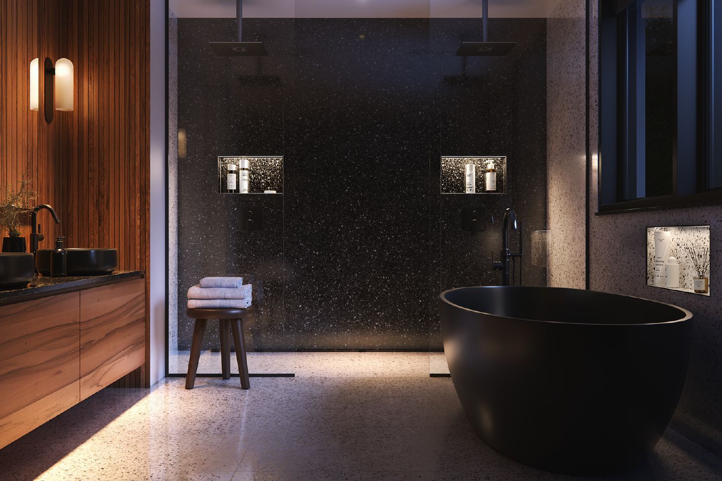 Schluter Unveils New Horizontal Niches Featuring LIPROTEC LED Lighting