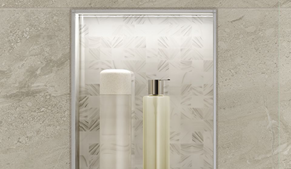 LED Shower Niches | Schluter